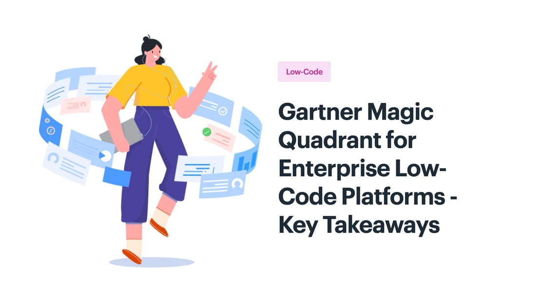Gartner Magic Quadrant for Enterprise Low-Code App Platforms 2023