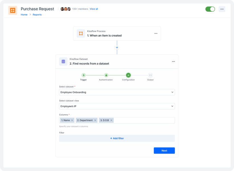 Kissflow Platform for Enterprise | Custom Low-Code Application Development