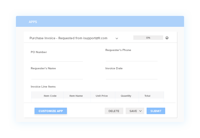 Invoice Approval System | Kissflow Procurement Cloud