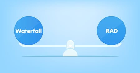 What is the main advantage of the waterfall methodology over agile?