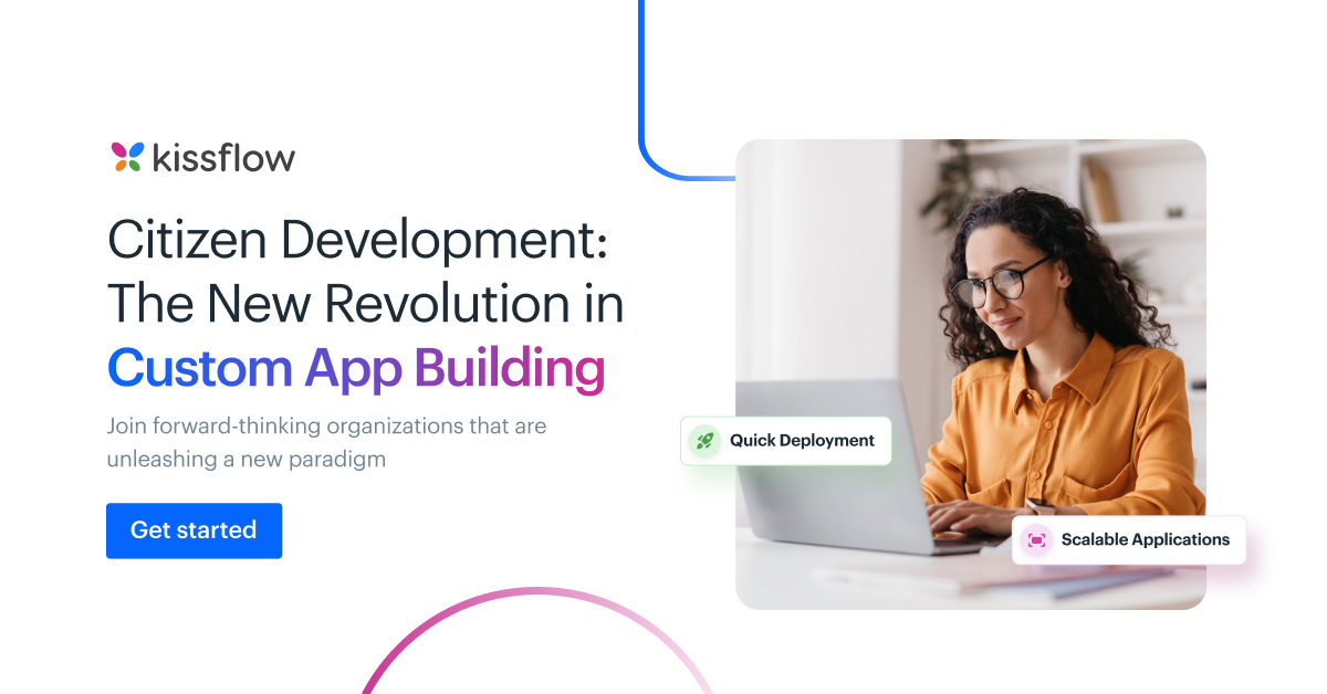 #1 Citizen Development Platform for All Kinds of Organization