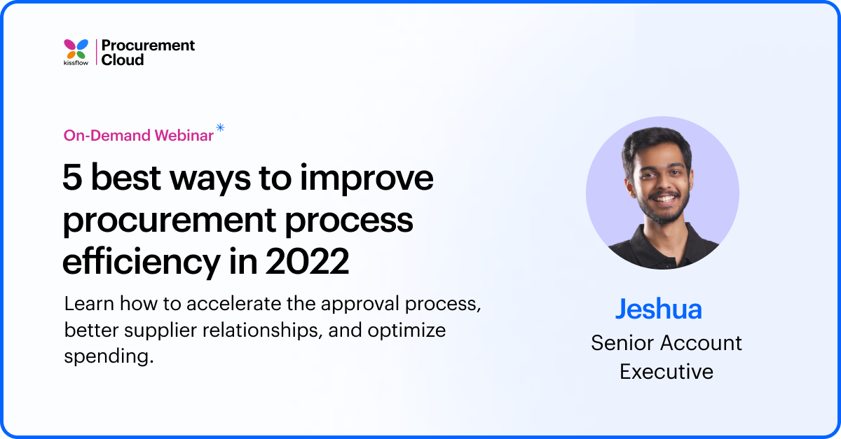 5 best ways to improve procurement process efficiency in 2023