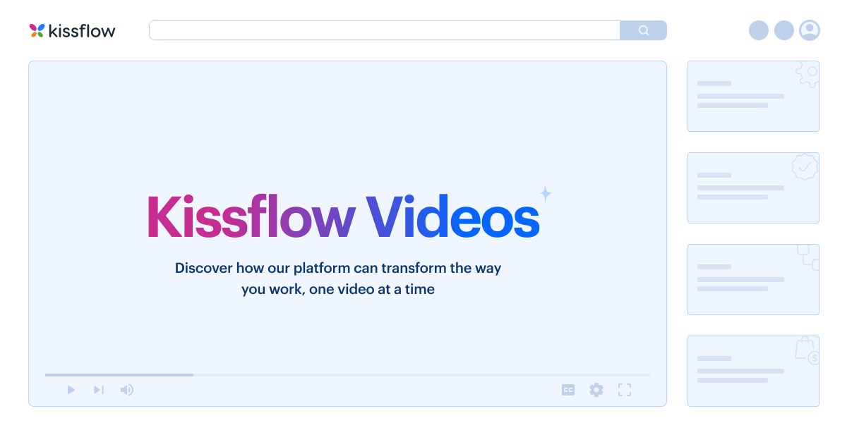 Kissflow Work Platform Overview Video