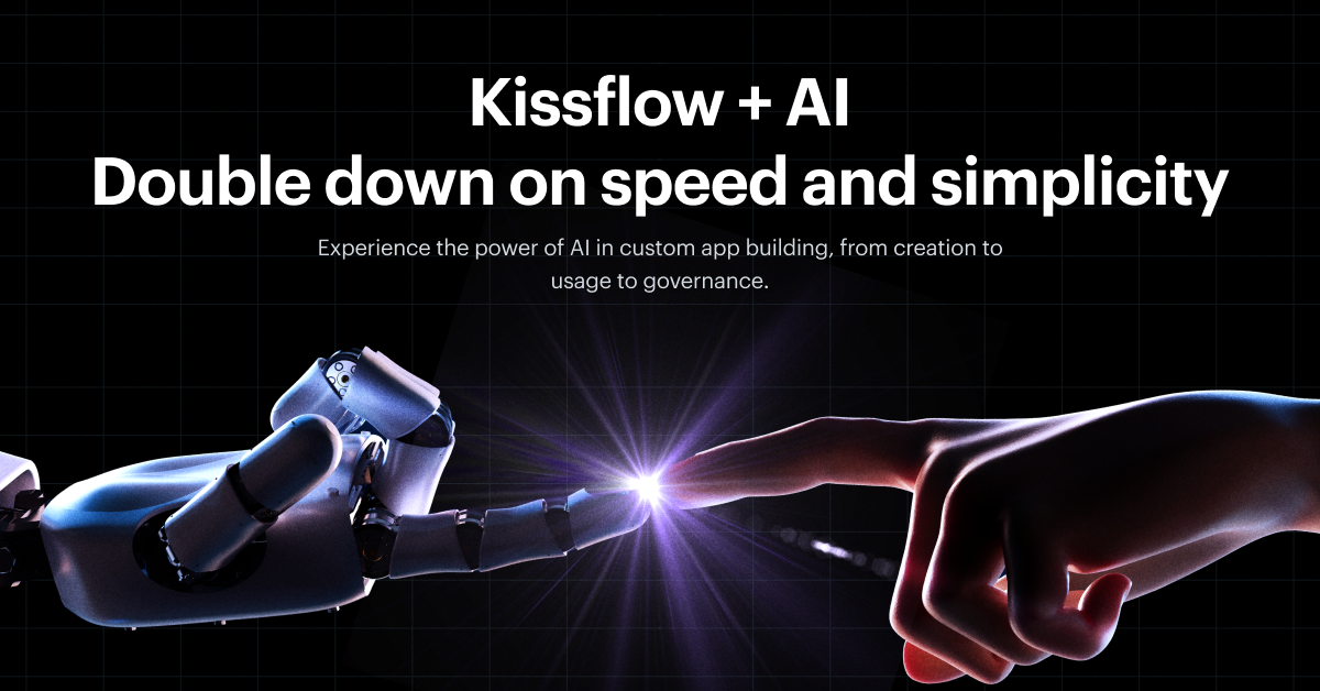 AI-Driven Low-Code Platform | Smarter App Development with Kissflow
