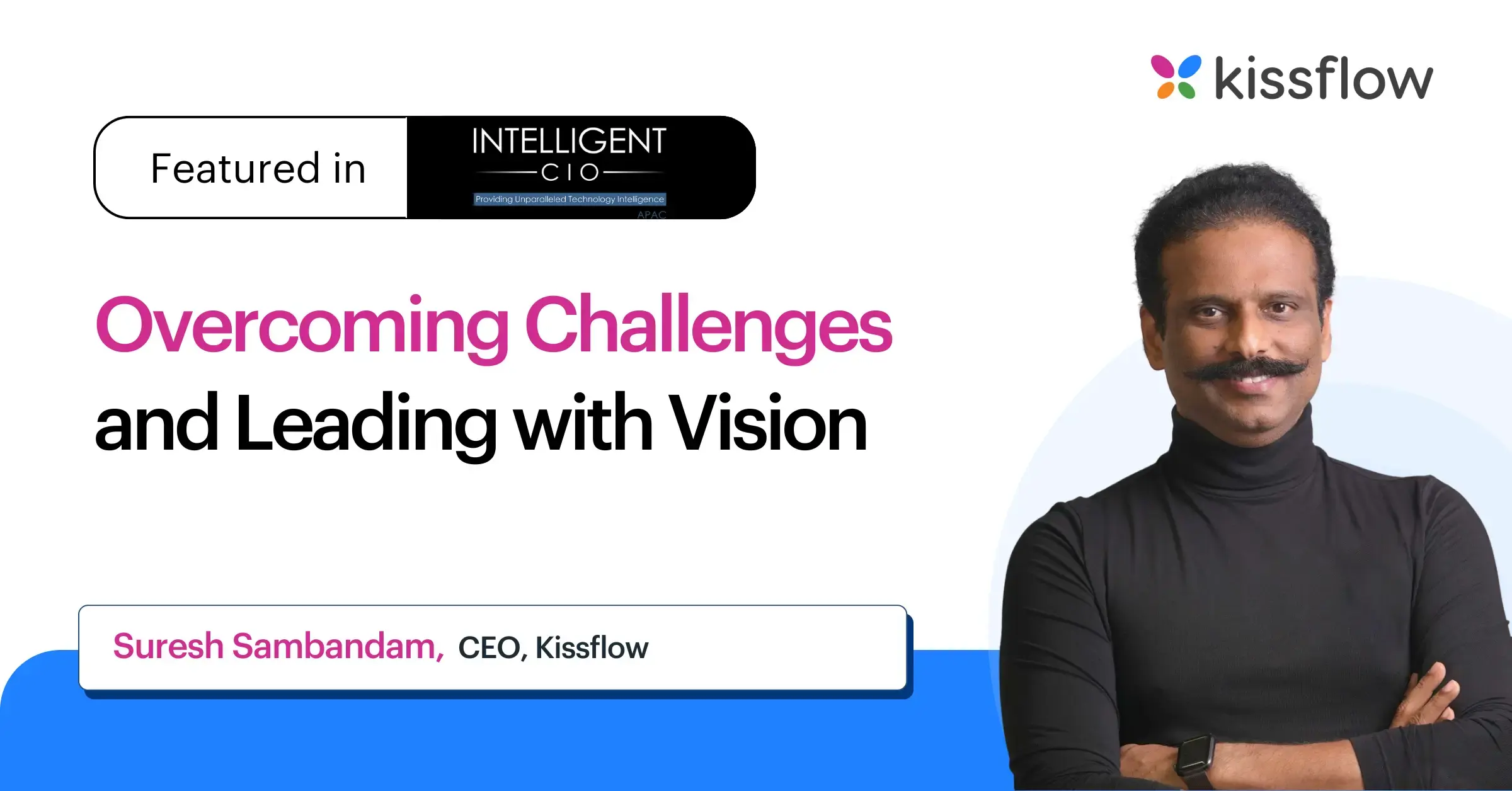 Get to Know Suresh Sambandam – Kissflow Founder and CEO