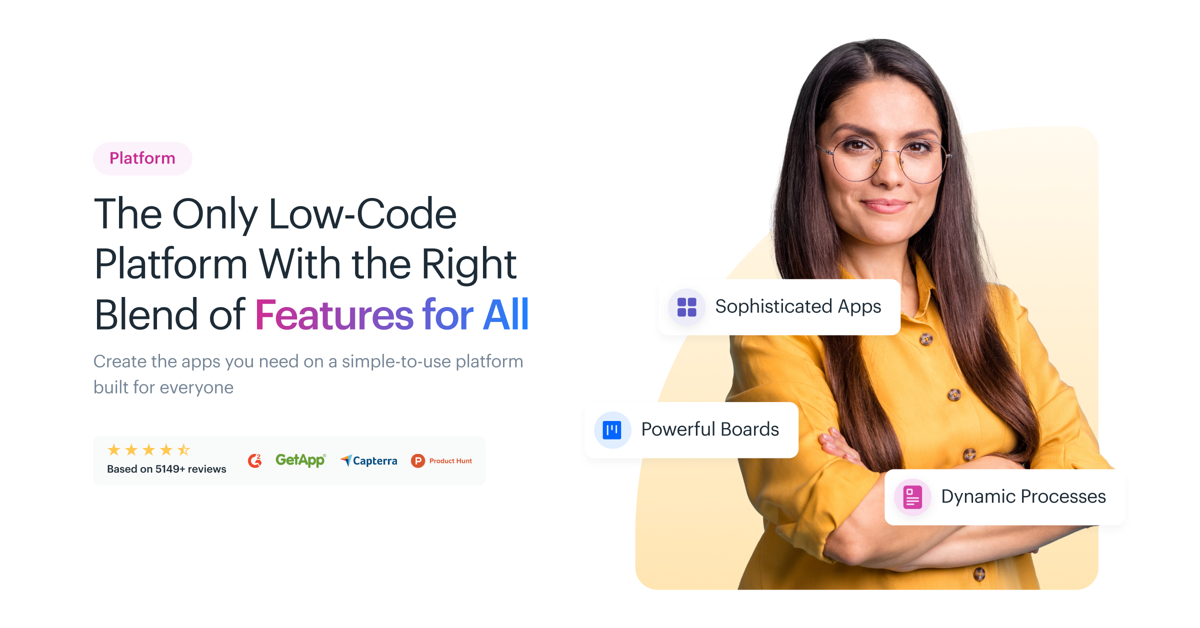 Simple-to-Use Platform to Create Apps | Kissflow Low-Code Platform