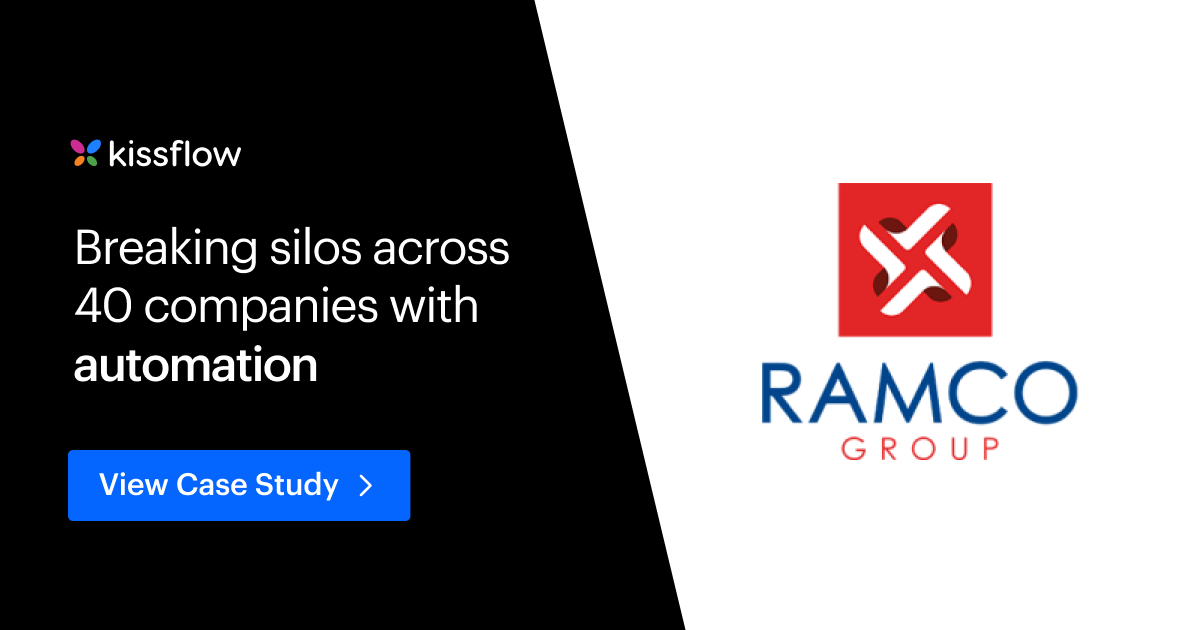 Success Stories: Ramco Group With Kissflow Work Platform