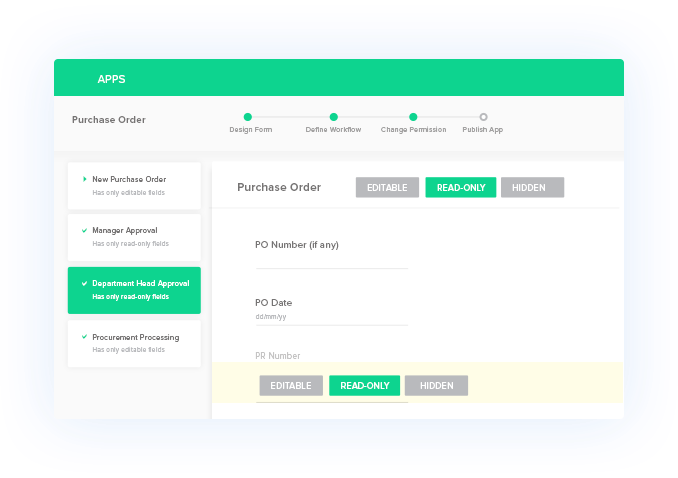 How to Create an Electronic Purchase Order System in 15 Mins?